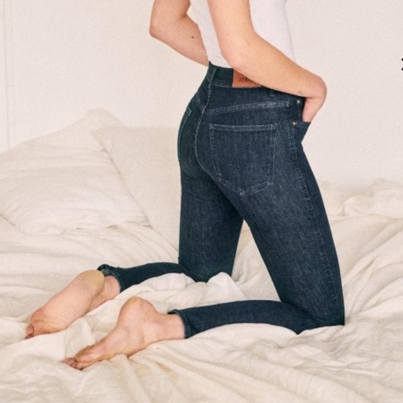 Sezane | Jeans | Sezane The Perfect Slim Denim Jeans S 27 | Poshmark